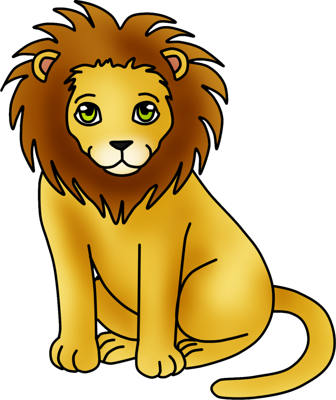 Free Lion Clipart Download - Commercial-Use by Clipart 4 School