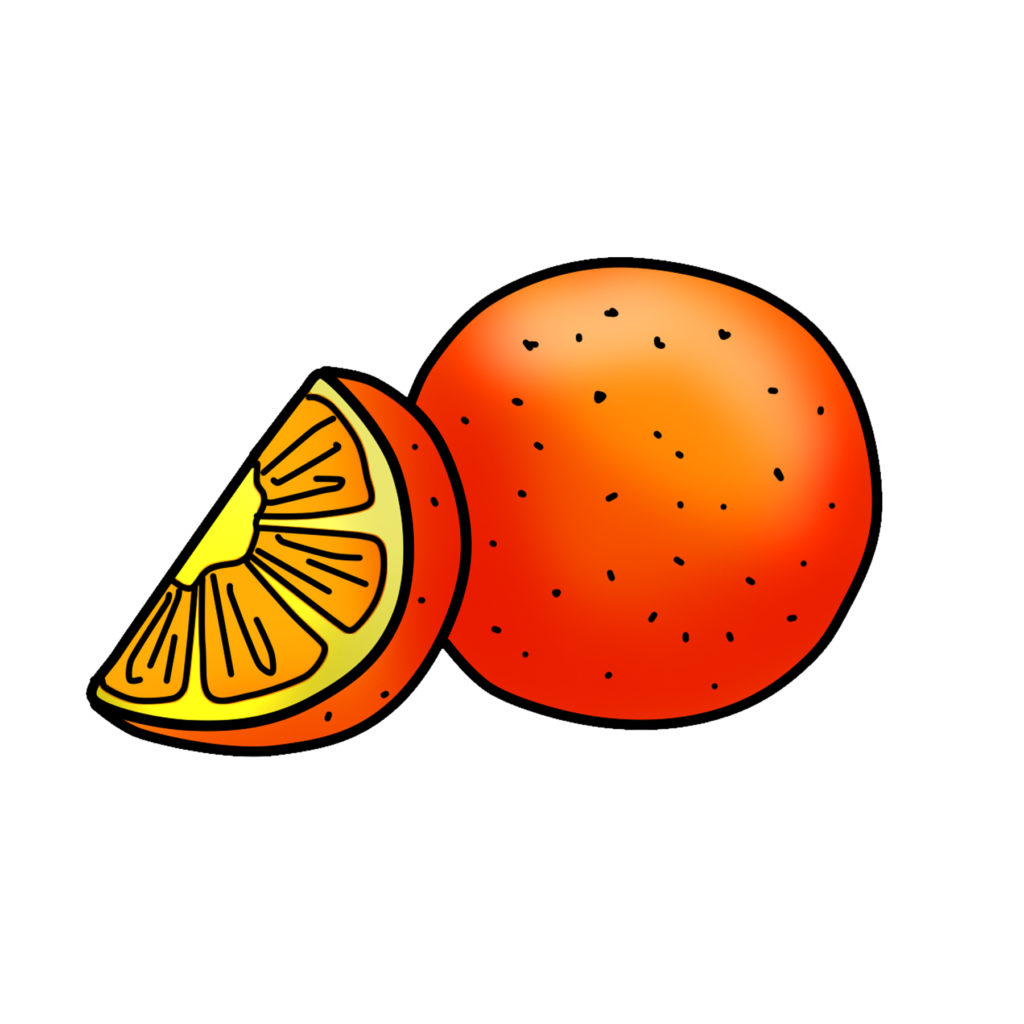 Orange Clipart Graphic PNG Download | Clipart 4 School