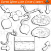 Earthworm Life Cycle Clipart Bundle - Clipart 4 School