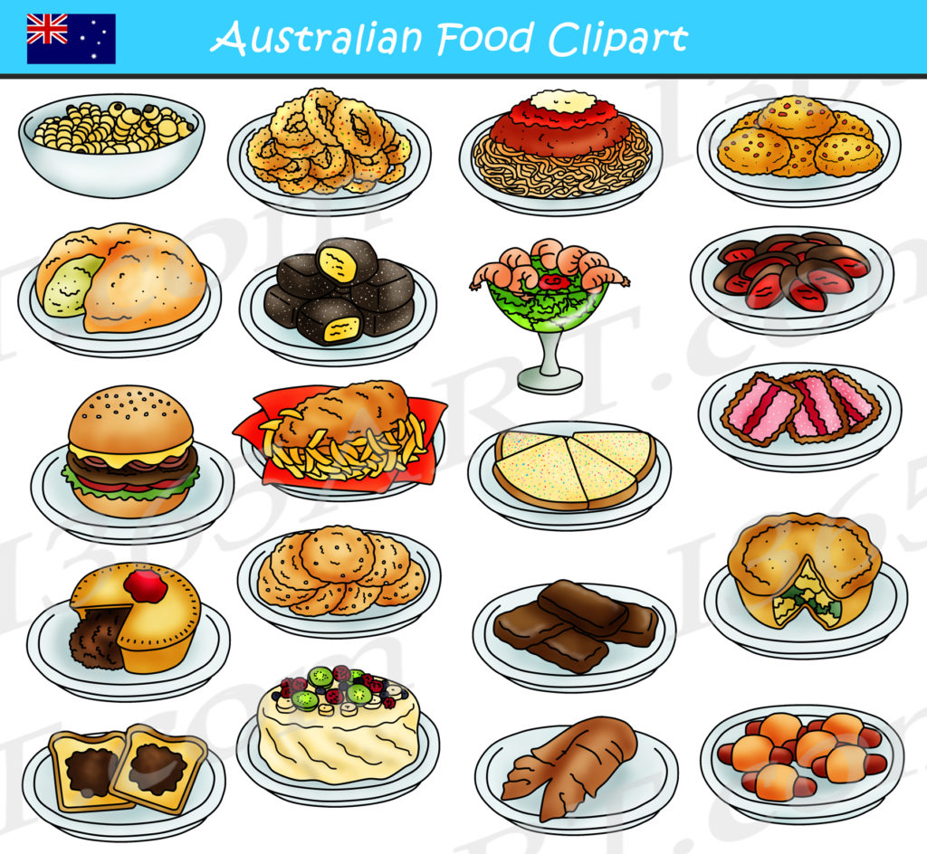 Australian Food Clipart Graphics Download - Clipart 4 School