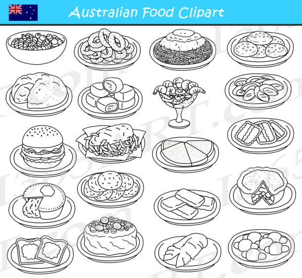 Australian Food Clipart Graphics Download - Clipart 4 School