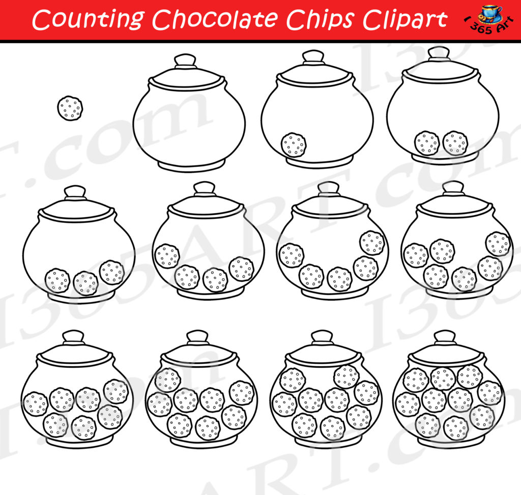 Counting Cookies Clipart, Cookie Jar Graphics - Clipart 4 School